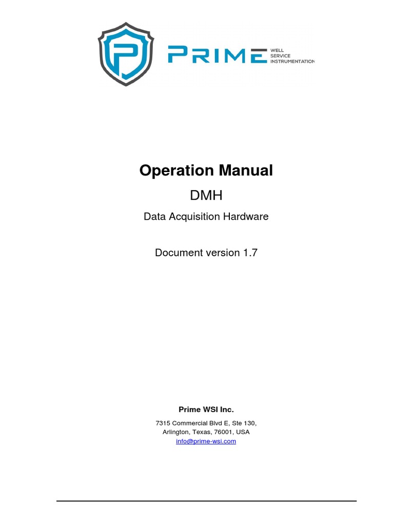 Manual DMH 1 7 | PDF | Comma Separated Values | Programmable Logic Controller