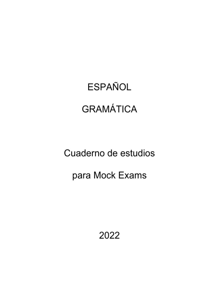 Repaso Gramática F5 Dic 2 | PDF