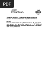 Iso 20816-3 2022-10 | PDF | Rodamiento (Mecánico) | Eje