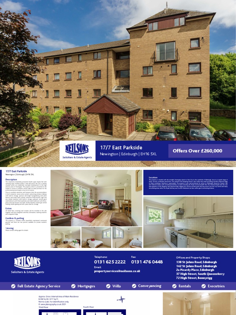 Edinburgh B - 17-7 East Parkside EH16 | PDF | Edinburgh | Conveyancing