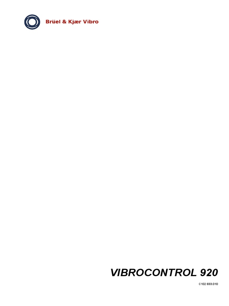 Manual Vibro | Descargar gratis PDF | Ingeniería de confiabilidad | Relé