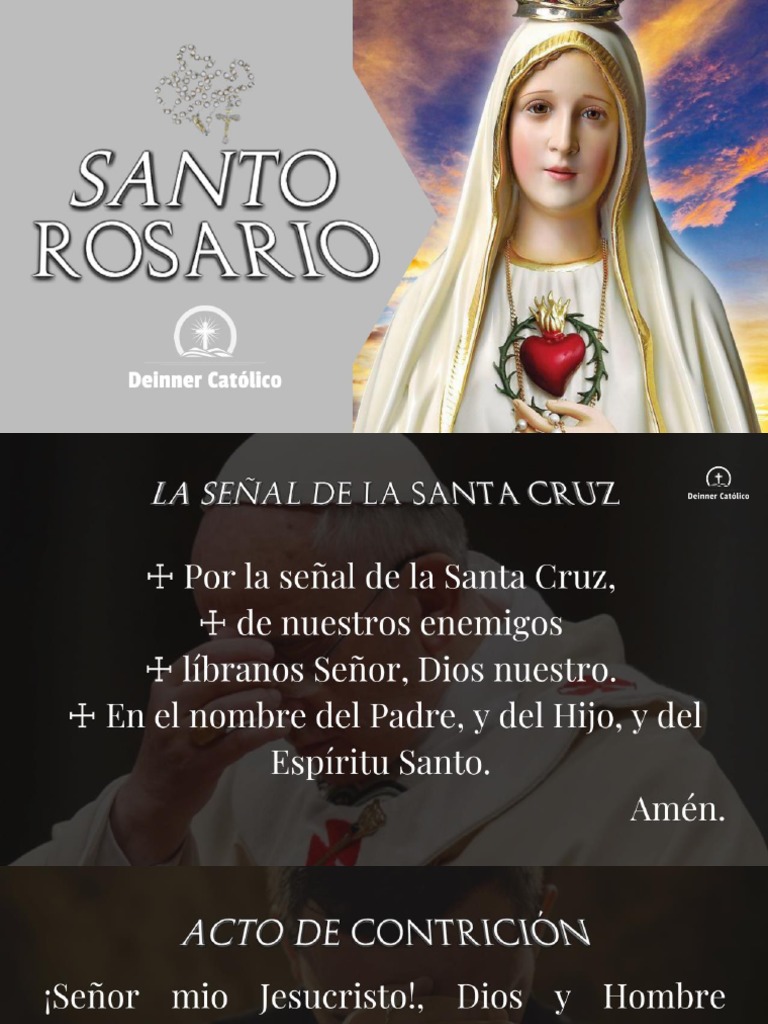 Santo Rosario Misterios Luminosos Pdf