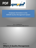 AS9100 Rev D All in One Sample | PDF | Quality Management System | Audit