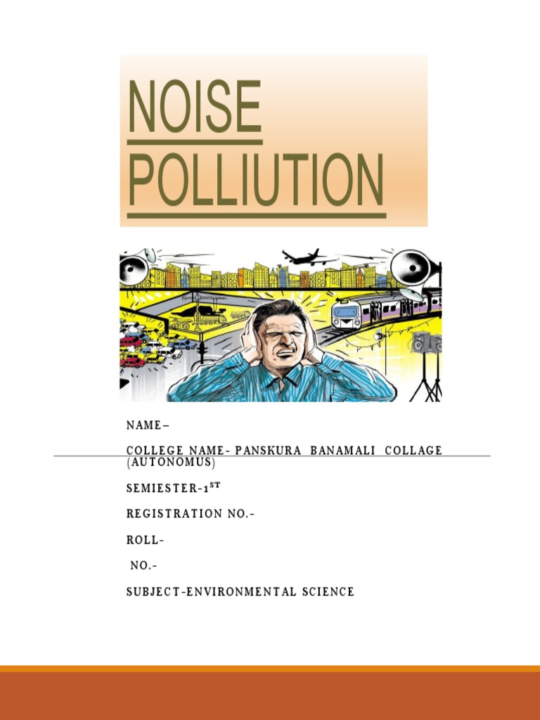 Rural Noise Pollution | PDF | Pollution | Air Pollution