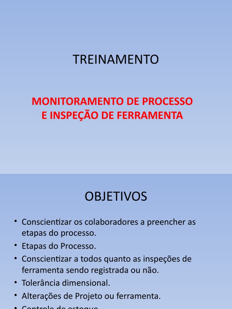 TREINAMENTO | PDF