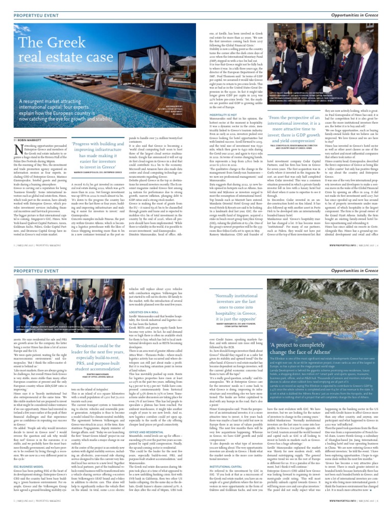 The Greek Real Estate Case | PDF | Greece | Investing