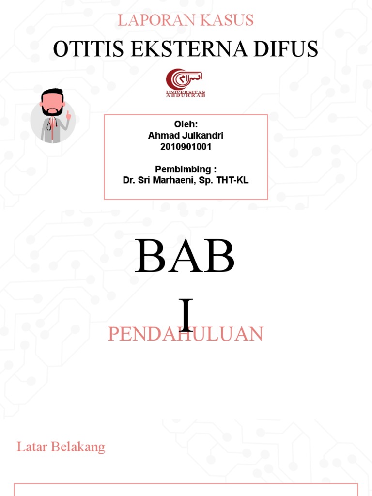 Lapkas - Otitis Eksternal Difus | PDF