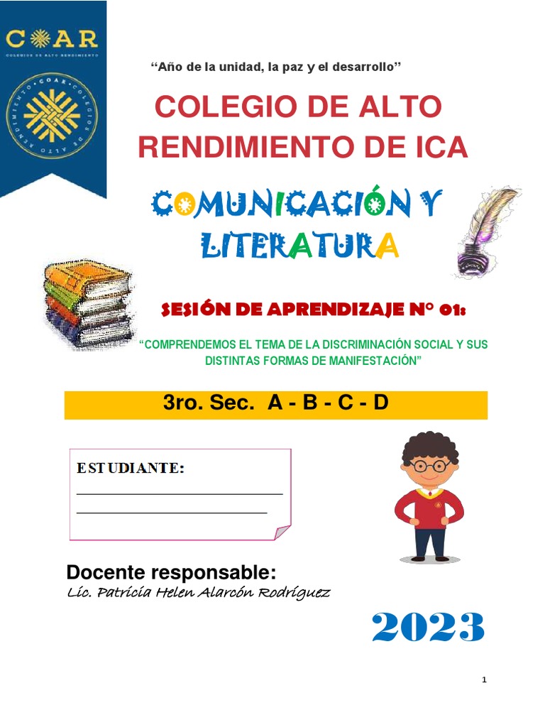 Sesion 01 | PDF | Racismo | Discriminación y relaciones raciales