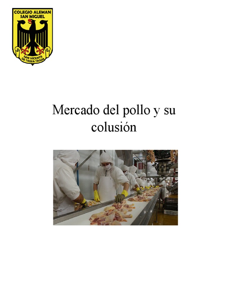 Colusión en el Mercado del Pollo en Chile | PDF | Mercado (economía ...