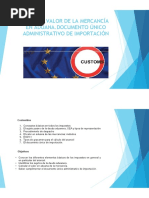 Declaración de Valor. Qué Es El Documento DV1 y Dispensa de Presentación | PDF | aduana | Business