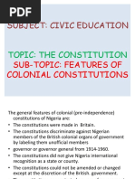 1963 Republican Constitution | PDF | Constitution | Heads Of State