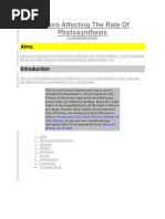 Elodea Photosynthesis Lab Experiment | PDF | Photosynthesis | Water