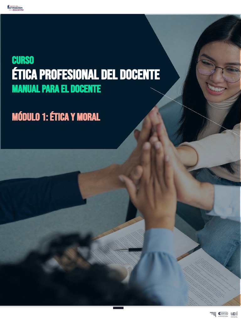 Ética Profesional Del Docente - Módulo 1 - Separata | PDF | Moralidad | Maestros