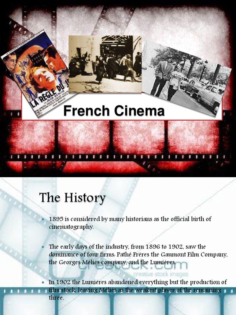 Overview of French Cinema History | PDF | Cinema Of France | Cinema