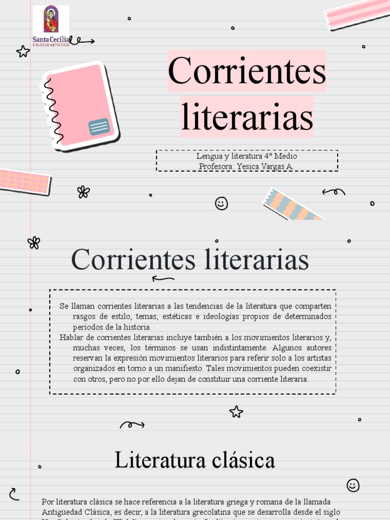 Corrientes literarias a través del tiempo | PDF | Simbolismo (Artes ...