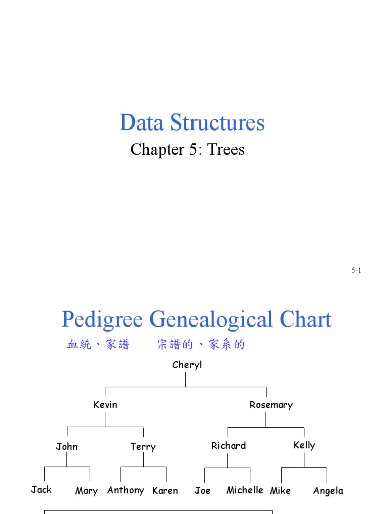 Data Structures: Chapter 5: Trees | PDF | Algorithms And Data Structures | Computer Programming