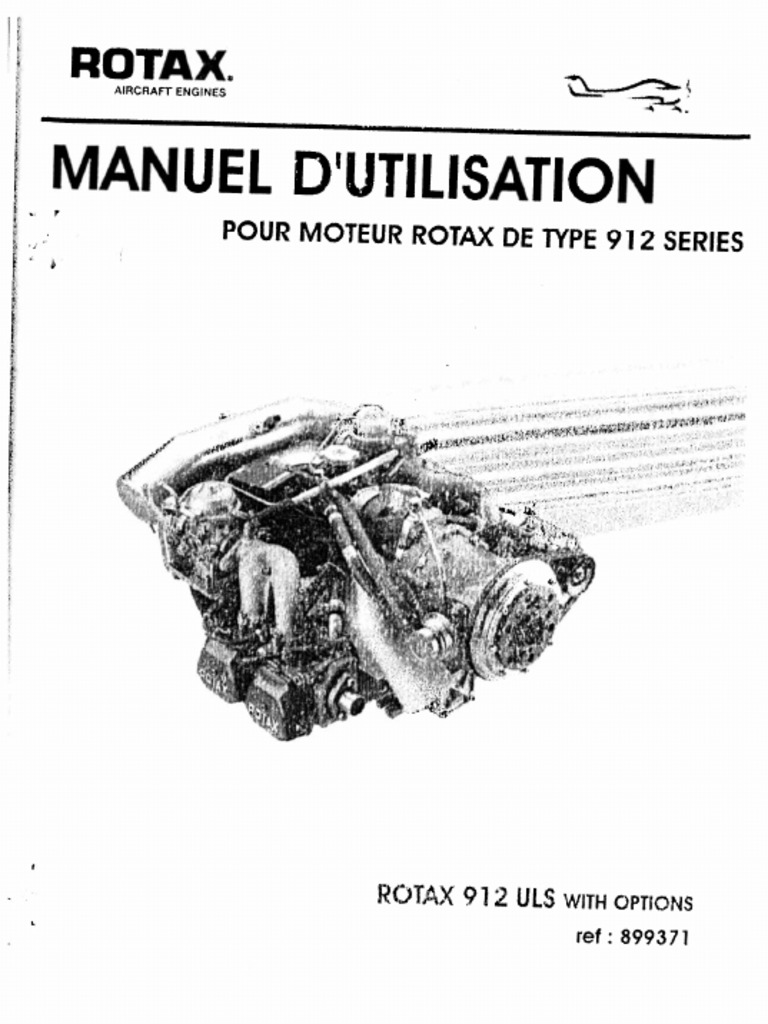 Manuel Moteur Rotax | PDF