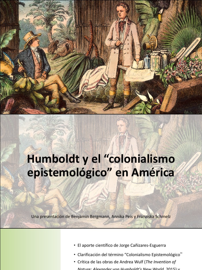 Colonialismo Epistemológico Und Humboldt | PDF | Conocimiento