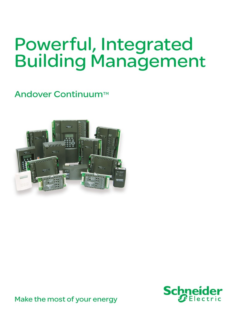 Andover Contrinuum Sales Brochure | PDF | Computer Network | Building ...