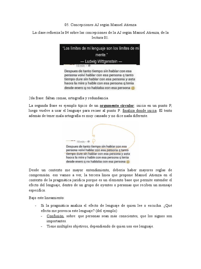 AJ - Concepción Pragmatica - Atienza | PDF | Dialéctico | Retórica