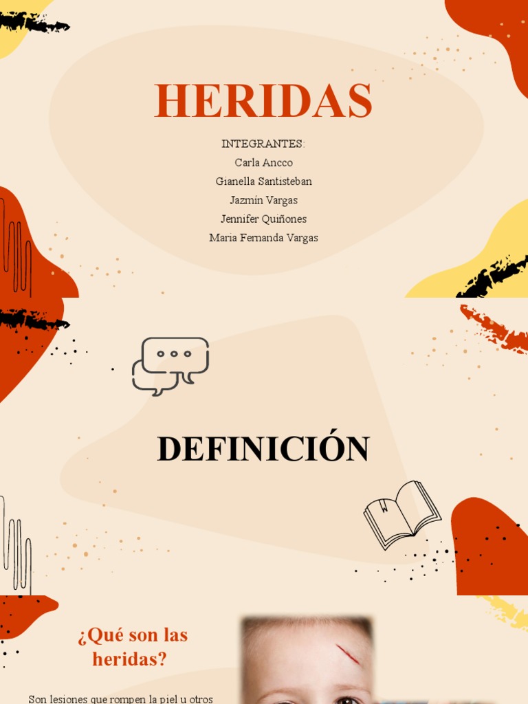 Exposición. HERIDAS | PDF | Herida | Quemar
