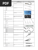 Instrumental Quirúrgico Básico | PDF | Cirugía | Abdomen