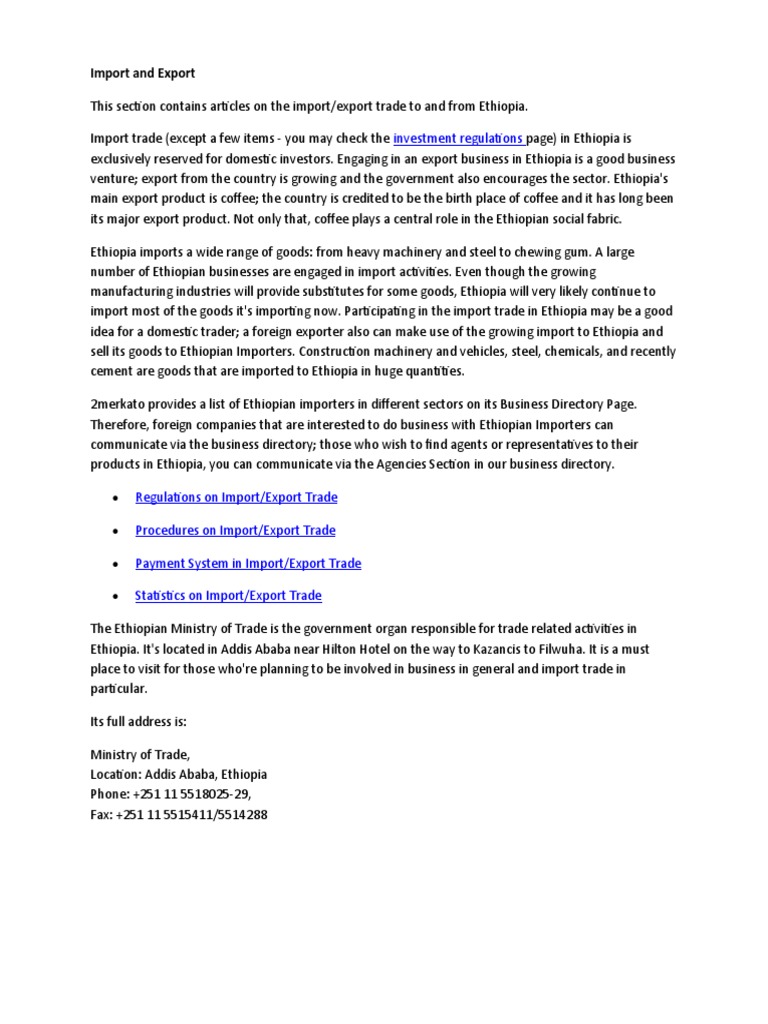 Import And Export PDF Letter Of Credit Invoice