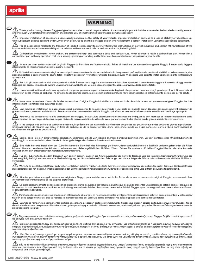 Quickshifter Montageanleitung | PDF
