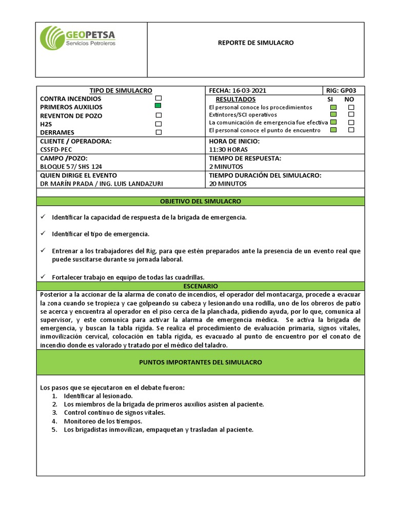 Modelo de Simulacro | PDF | Medicina CLINICA