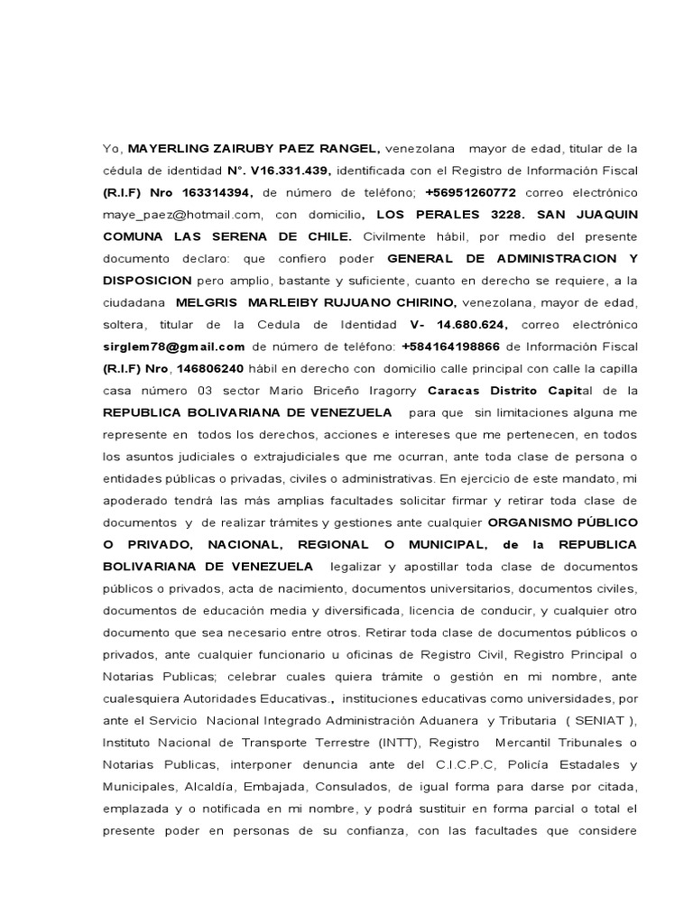 Poder Chica Chile | PDF | Venezuela | Justicia