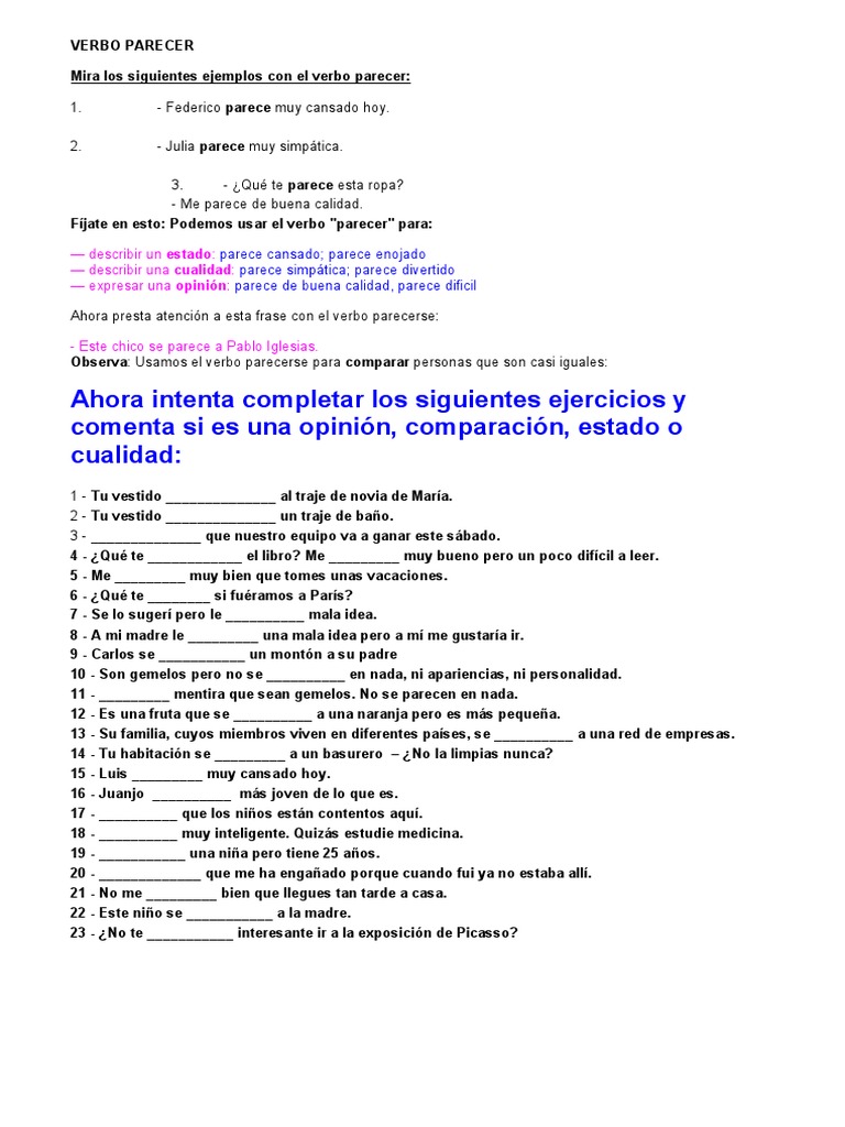 PARECER - Practica | PDF