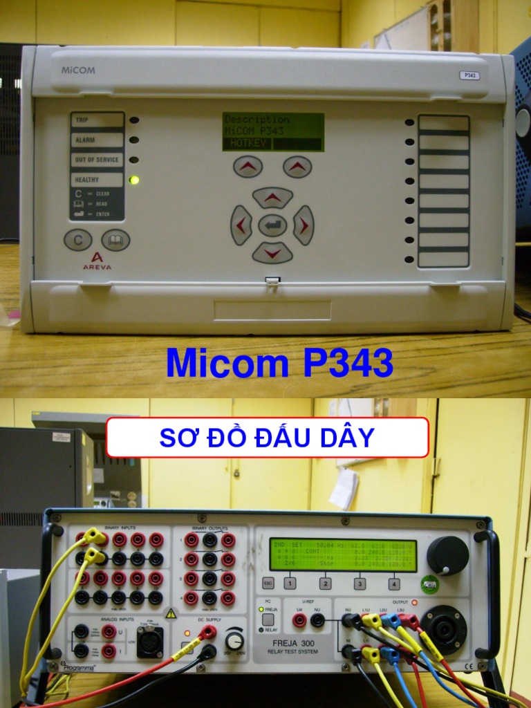 Micom P343 | PDF