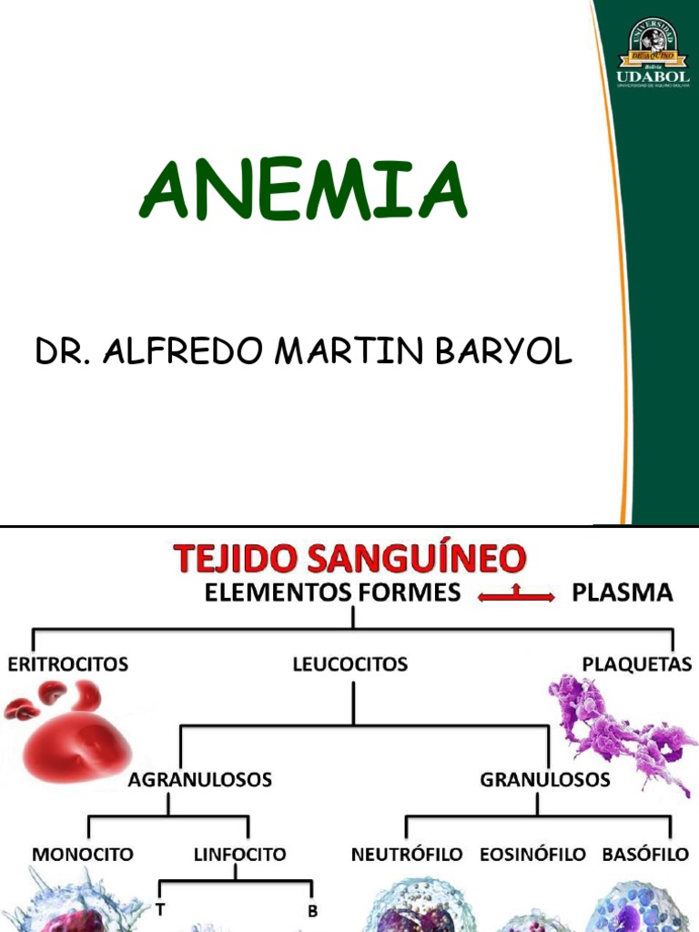 ANEMIA | PDF | Glóbulo rojo | Anatomía
