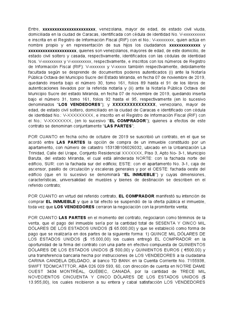 Contrato Compromiso Bilateral | PDF | Consentimiento | Derecho privado