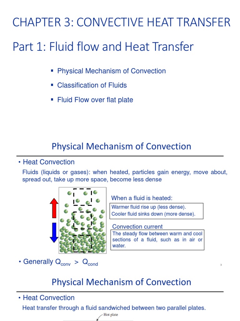 Lecture 3 - Convective Heat Transfer - Part I | PDF | Boundary Layer | Convection