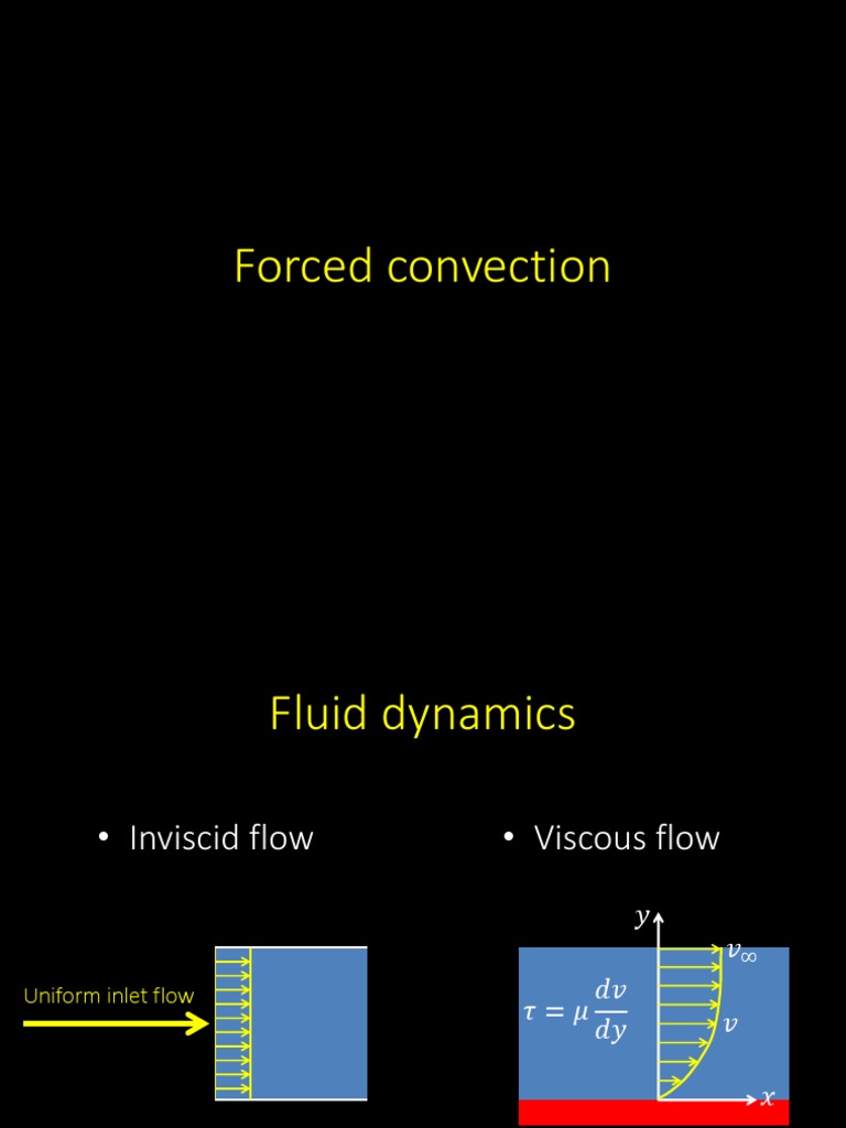 Lecture 3 - Forced Convection | PDF | Fluid Mechanics | Boundary Layer