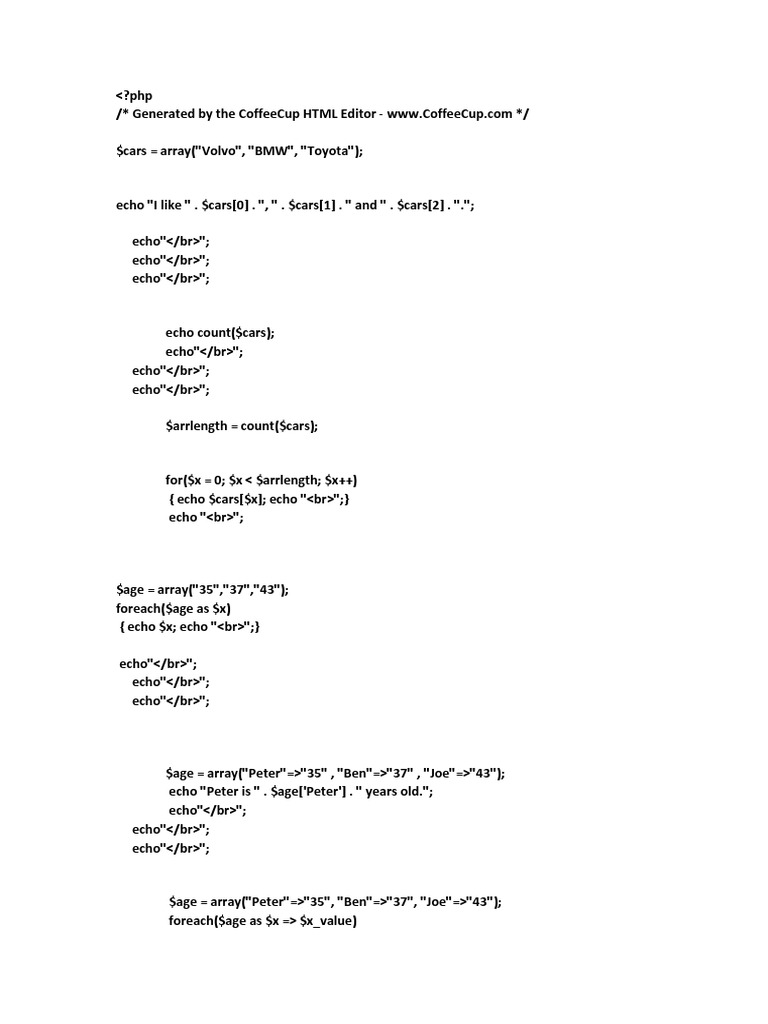 PHP | PDF | Php | Computer Programming PHP | PDF | Php | Computer Programming