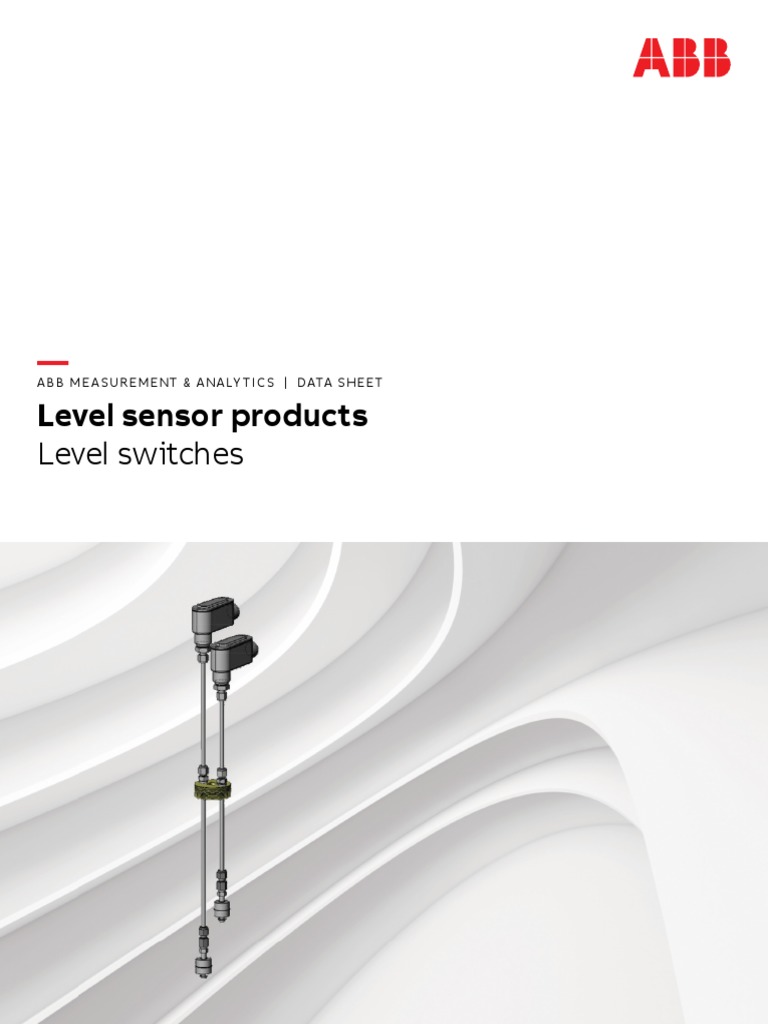 Level Swiches Data Sheet | PDF | Switch | Pipe (Fluid Conveyance)