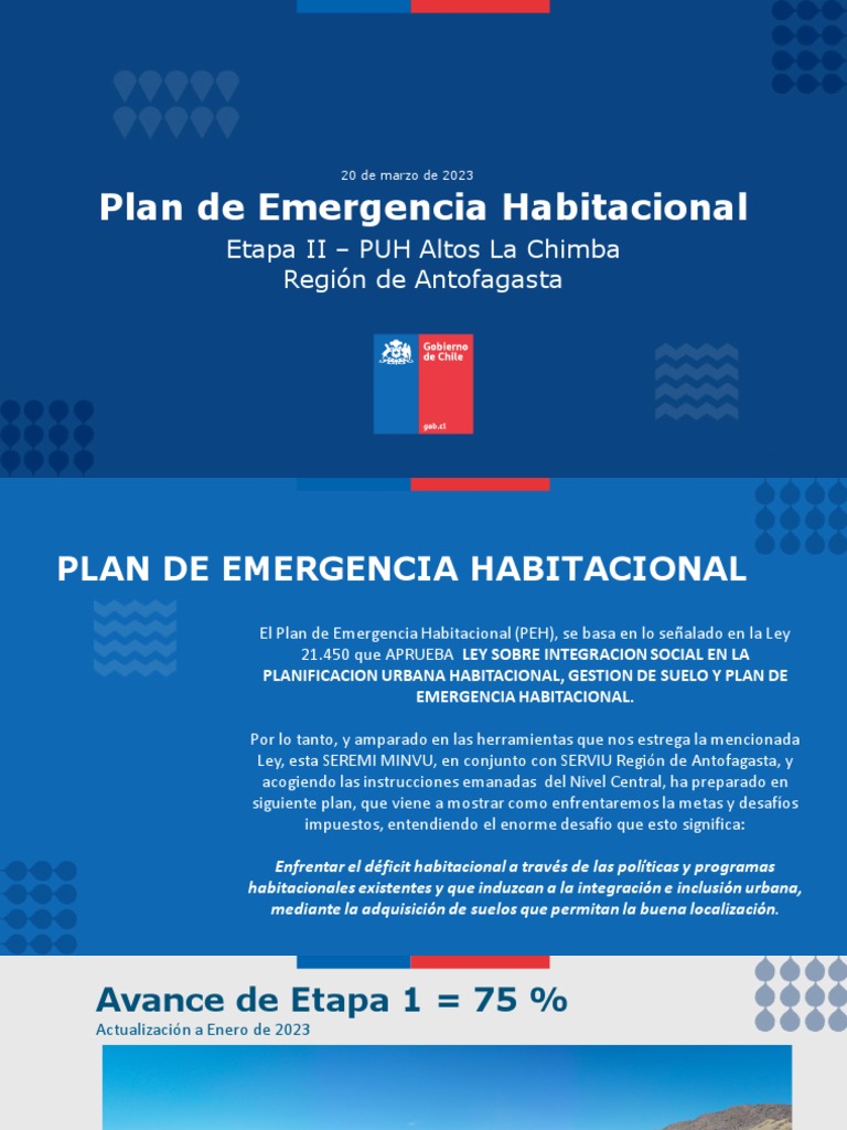 Presentacioìn Etapa II - Altos La Chimba - Antofagasta | PDF | Chile