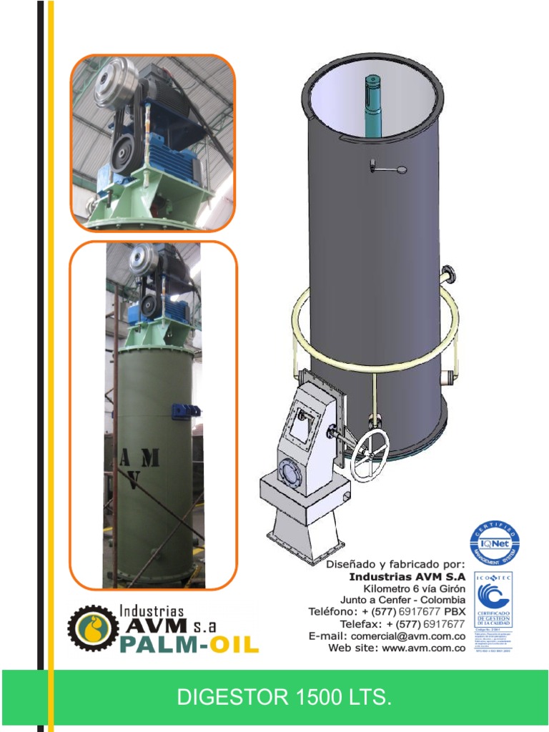 Digestor 1500 LTS | PDF