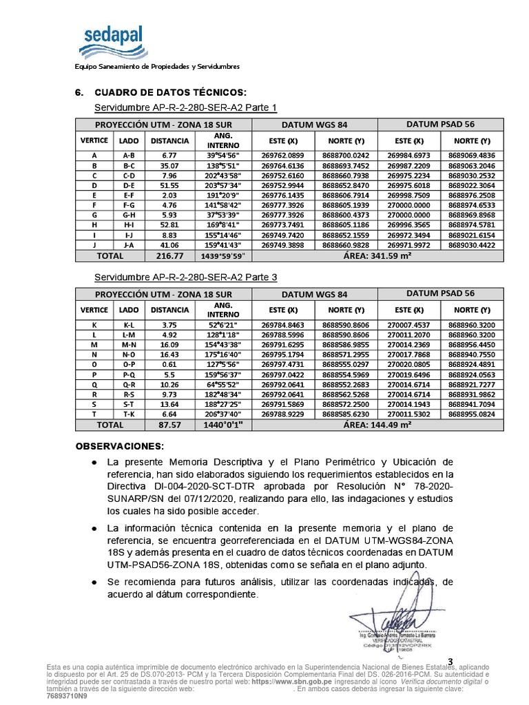 Coordenadas Psad 56 y WGS 84 | PDF | Notación Matemática | Geofísica