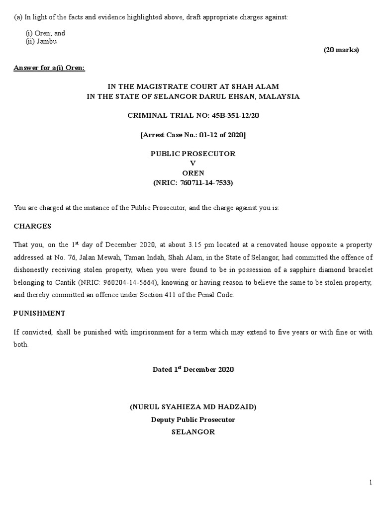 CPC Assignment | PDF | Bail | Theft