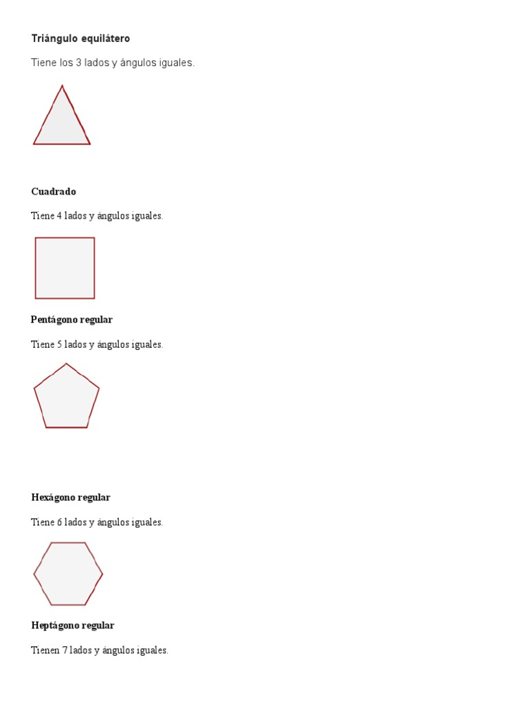 Triángulo Equilátero | PDF