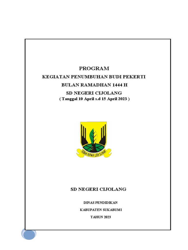 Program PBP 2023 | PDF