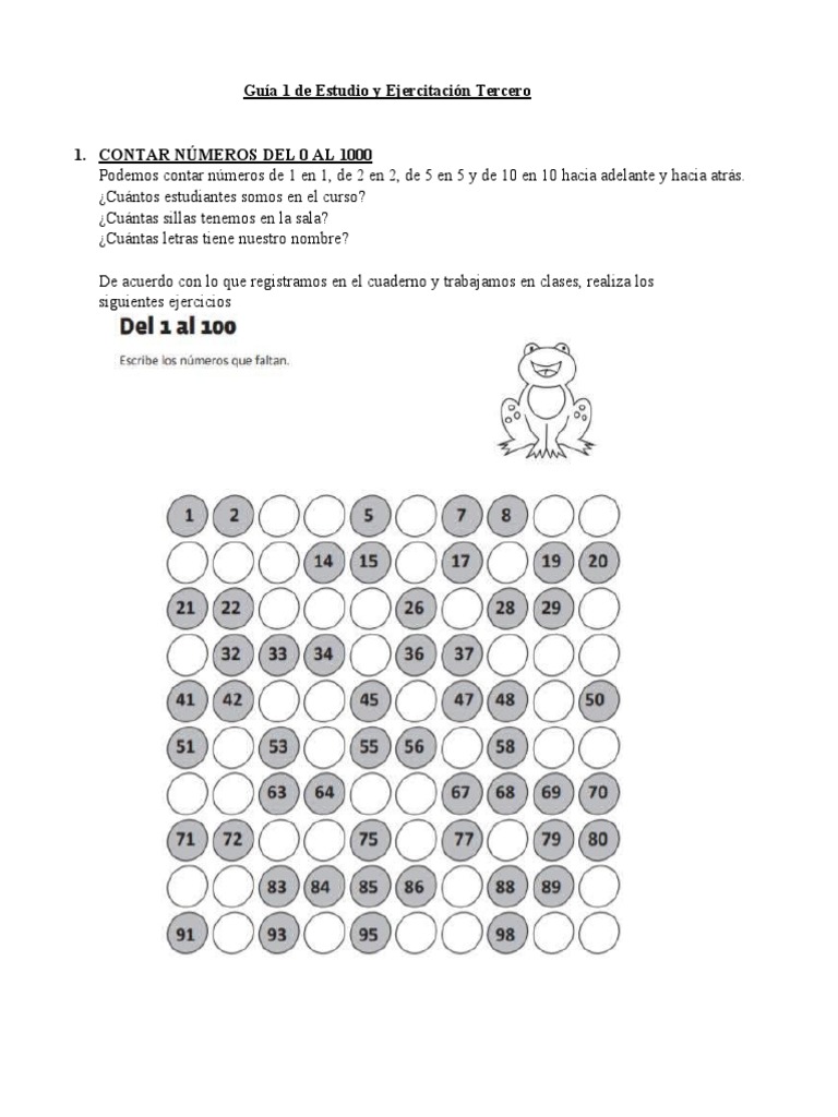 Matematica Tercero Básico | PDF | Escritura | Matemáticas