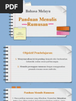 Nota Rumusan Terkini KSSM SPM | PDF