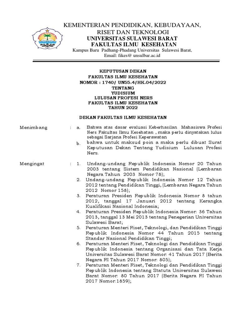 SK yudisium Novi_082833 | PDF