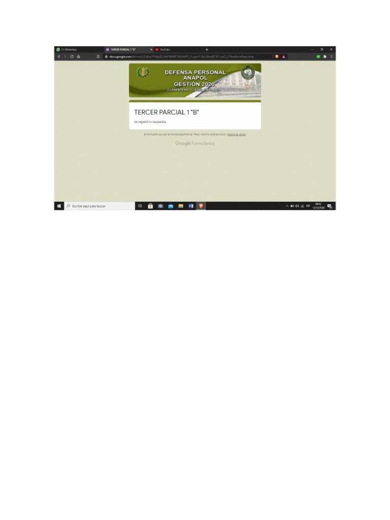 3er Parcial Defensa Personal | PDF