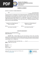 Certificate of Appearance Template | PDF