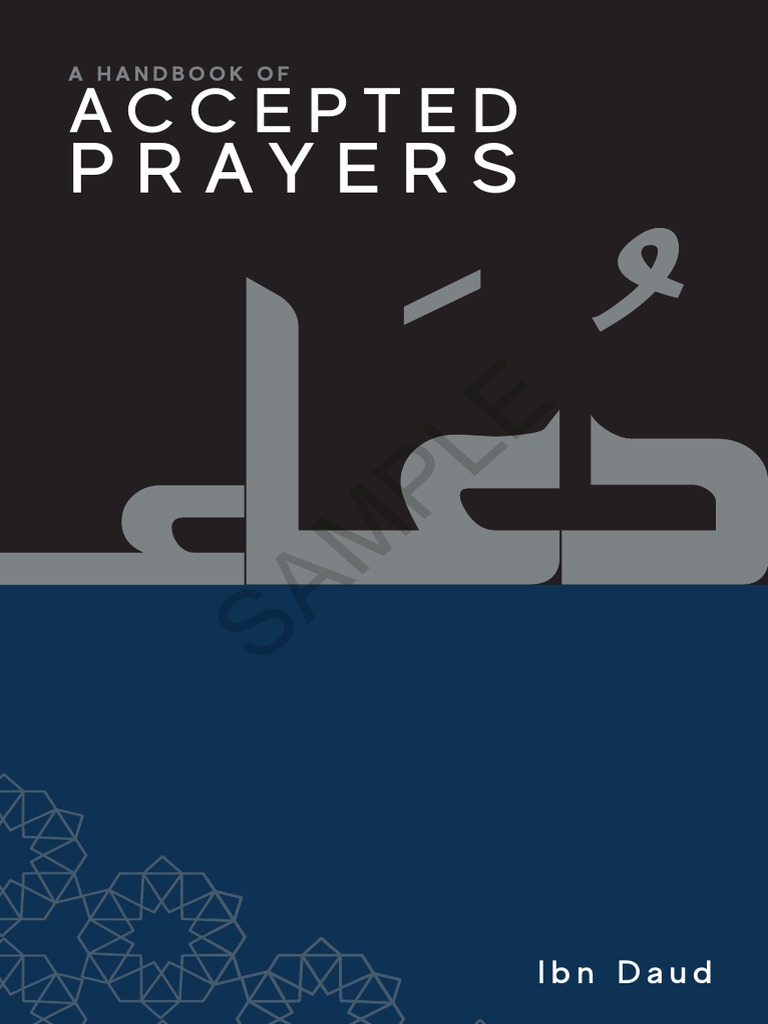 SAMPLE A Handbook of Accepted Prayers | PDF | Anger | Muhammad